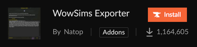 WoWSims - Classic WoW Simulations